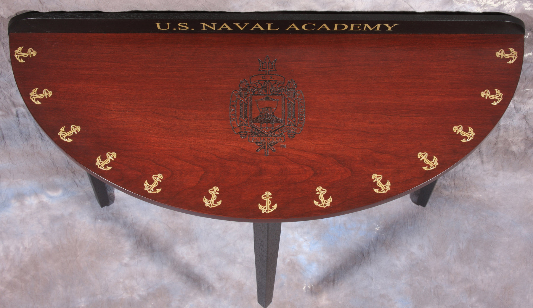 Custom Made Hand Naval Academy Seal or Class Crest Crafted Tables – The ...