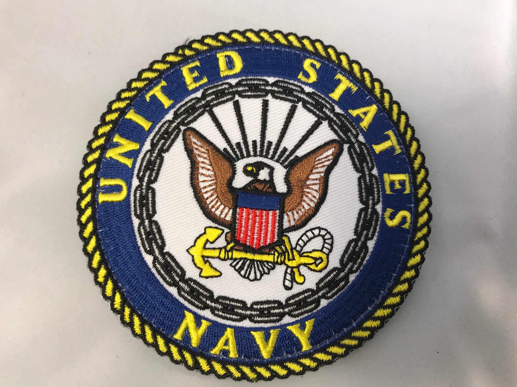 US Navy Embroidered Patch – The Cover Bag